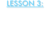 lesson 3